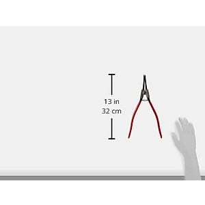 Astro Pneumatic Tool 94222 13" 4pc Large Internal/External Snap Ring Pliers , Black