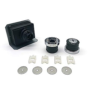 WEMEIKIT 1836-13 7628 7629 Universal Igniter Kit for Weber Genesis 300 Series Front-Control Grills, Genesis E/S 310 320 330 Starter Kit, 65946 65942#Part, 4-Outlet Ignition Replacement 88826
