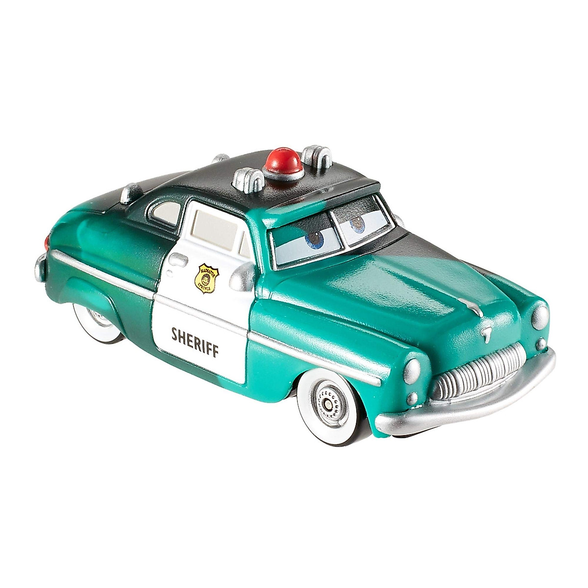 Disney Cars Toys Color Change 1:55 Scale Vehicle, Sheriff