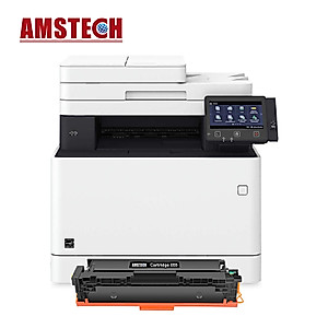 055 055H MF743Cdw Toner Cartridge 4 Pack Compatible Replacement for Canon Cartridge 055 055H Color ImageCLASS MF743Cdw MF741Cdw MF745Cdw MF746Cdw LBP664Cdw Laser Printer |Black Cyan Magenta Yellow|