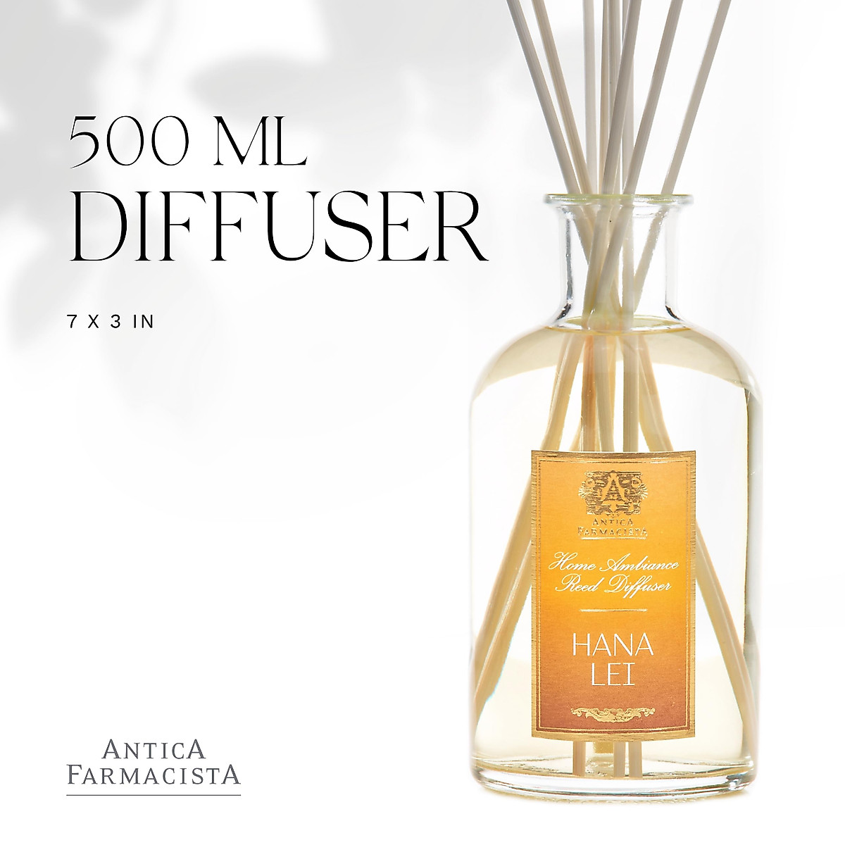 Antica Farmacista Hana Lei Reed Diffuser, 16.9 Fl Oz