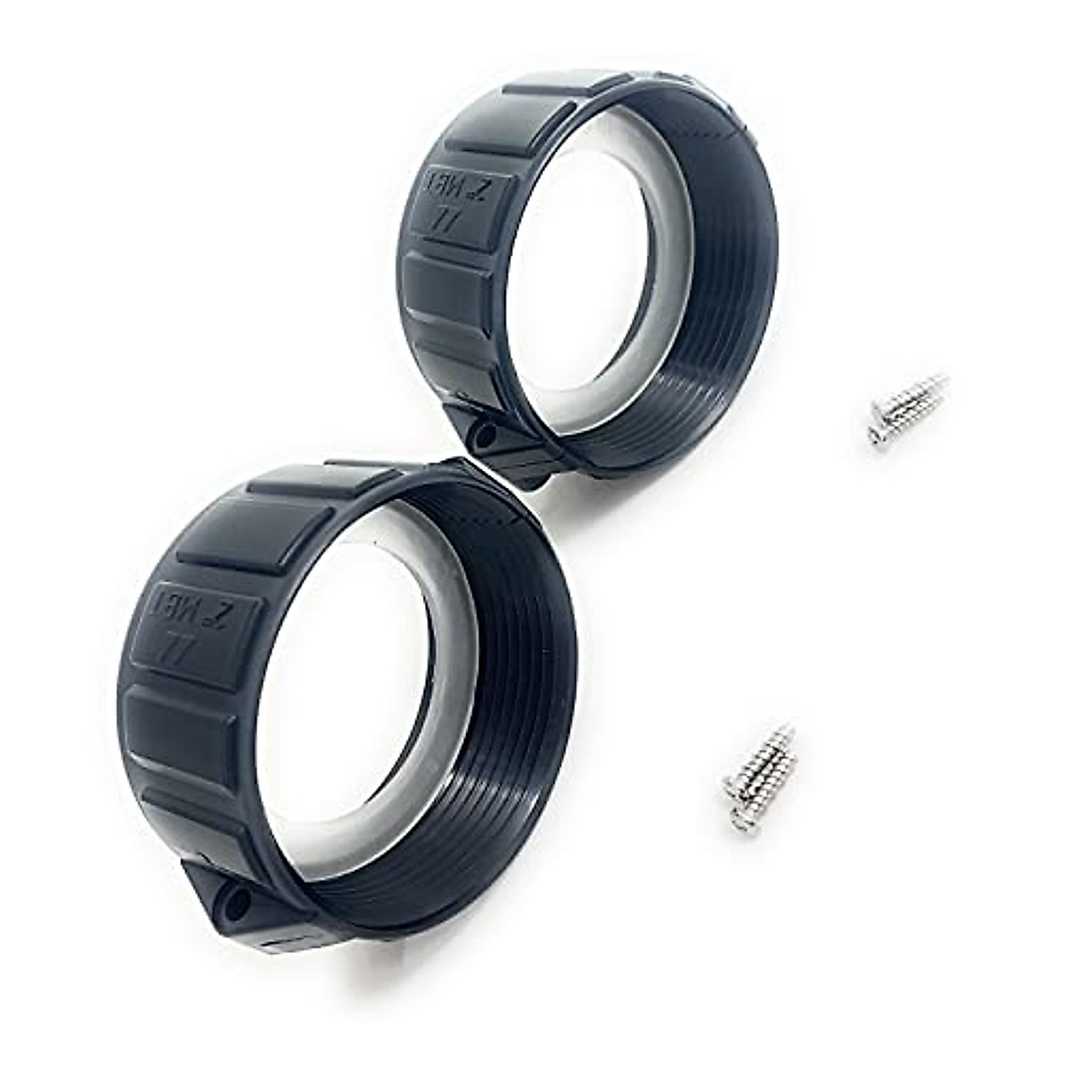 Hay-Ward Pen-tair Pump Union Split Nut with Waterway Gasket 711-4010 for Salt Cell - Pool Pump - Spa Or Hot Tub Emergency Plumbing Repair 0121109020 Salt Cell Replacement Unions