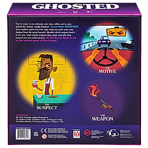 Big G Creative: Ghosted - Social Deduction Game, 3-6 Players, Ages 10+, 30 Minute Gameplay, Multi
