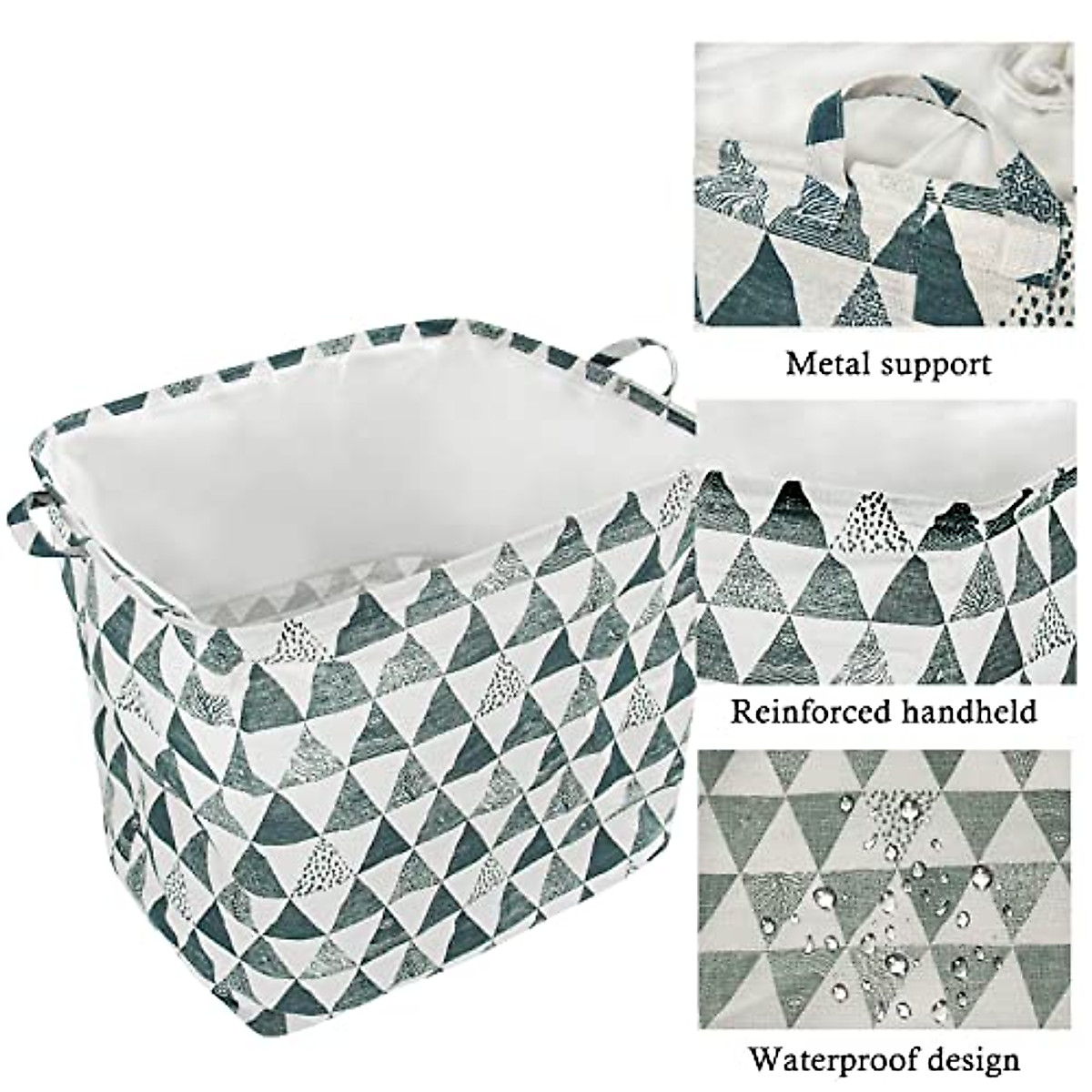 Collapsible Laundry Baskets Large Hampers - Foldable Laundry Basket Organizer Waterproof，Freestanding Laundry Hamper for Bedroom,Nursery,Dorm,Closet,Toy 100L