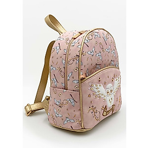 Danielle Nicole X Harry Potter Magical Hedwig Mini Backpack - Fashion Cosplay Disneybound Cute Bags, Multicolor (DMDB0246)