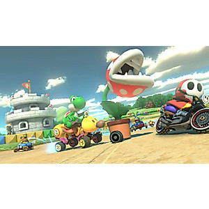 Nintendo Wii U Mario Kart 8 Deluxe Bundle 32gb black - WUPSKAGP (Renewed)