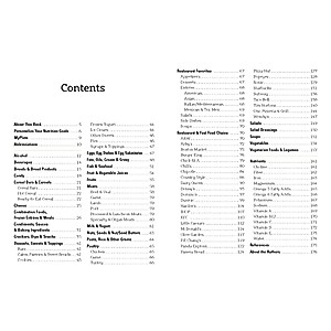 The Food Counter’s Pocket Companion, Fifth Edition: Calories, Carbohydrates, Protein, Fats, Fiber, Sugar, Sodium, Iron, Calcium, Potassium, and Vitamin D―with 30 Restaurant Chains