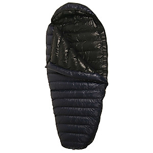 Western Mountaineering TerraLite 25 Degree Sleeping Bag Navy Blue 6FT 6IN / Left Zip
