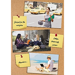 Adyson Insulated Lunch Bag – Leakproof Lunch Bag for Men, Women – Durable Water-Resistant Canvas Lunch Bag – Food Thermos Bag with Pockets and Handle – Charcoal