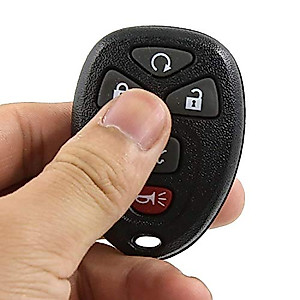 BESTHA Key Fob Keyless Entry Remote OUC60270 OUC60221 15913415 for Chevrolet Suburban Tahoe Traverse GMC Acadia Yukon Saturn Outlook Cadillac Escalade SRX Buick Enclave