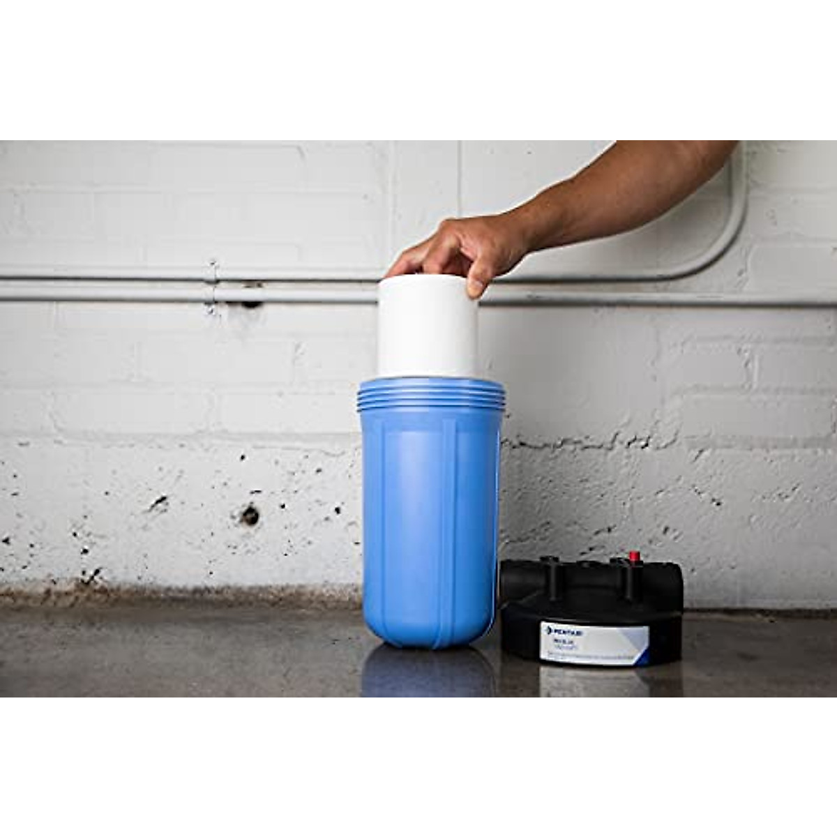 Filtersmart Whole House Water Filter System & Salt Free Water Softener Combo, Filters Chlorine & Sediment Filtration for 1-3 Baths, 12 GPM, 1 Million Gallons