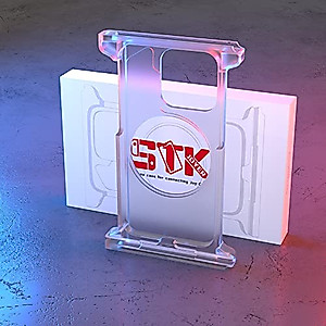 STKJoyer Holder Adapter Design for iPhone Fixed Connect Switch Joycons Joystick, Compatible with 12/12 Pro, 13/13 Pro, 14 Model Gamepad Controller Case