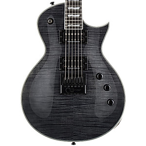 ESP LTD EC-1000FM Evertune Electric Guitar, See Thru Black