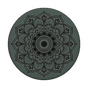 Dark Forest Pro-Max Midnight-Green Mandala Alpine Green PopSockets Swappable PopGrip