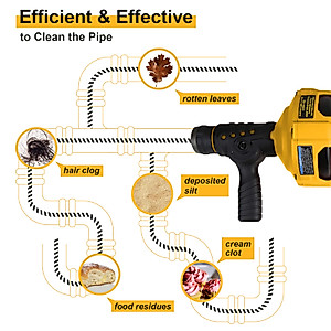 Olympia 410-763 1/4in. x 25 ft. ELECTRIC Drain Cleaner