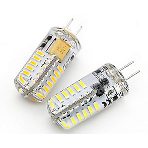 G4 LED Corn Light Bulb 3W Warm White Bi-Pin Base 48 LED Light for Home Kitchen Ceiling Lights,3W(20W Halogen Equivalent),Non-Dimmable,3000K,48 Pcs 3014 SMD,8 Pack
