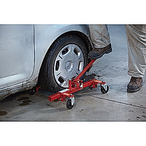 Ironton Heavy-Duty Mechanical Wheel Dolly - 1,250-Lb. Lift Capacity