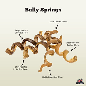 Redbarn Bully Springs for Dogs, 3-Count (Pack of 4)