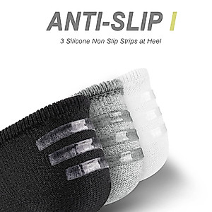 IDEGG No Show Socks Womens and Men Low Cut Anti-slid Athletic Running Novelty Casual Invisible Liner Socks