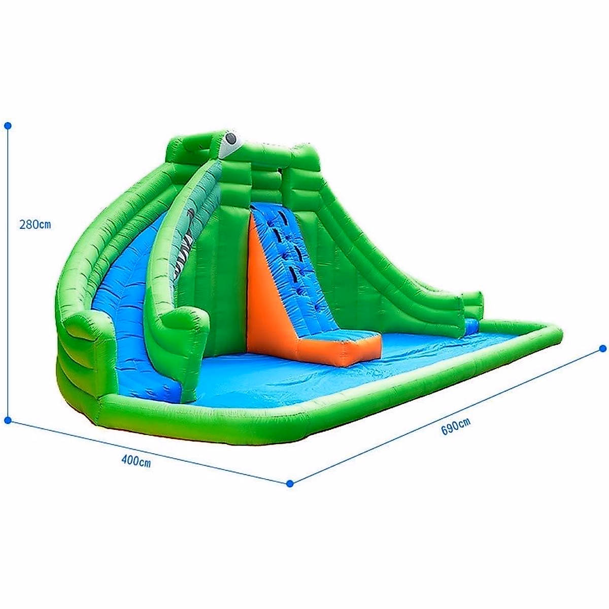 Inflatable Castle Children's Climbing Trampoline Children's Outdoor Playground Water Park Slide Naughty Castle