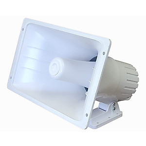 Nippon America 6 Pack PA Horn Speakers 100 Watt Indoor or Outdoor for Music Paging Stadiums