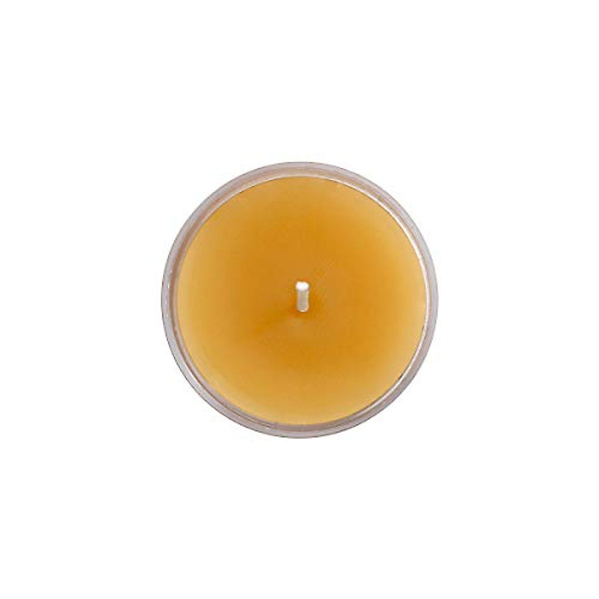 The Beeswax Co Tea light Beeswax Candles - Natural Honey Scented - For Home - Long-Lasting & Eco-Friendly - Cotton Wick - Slow Burning - Hand Poured Pure Organic Bees Wax - Set of 24 Tealights (Clear)