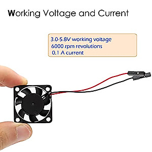 Raspberry Pi 4 Fan, iUniker Raspberry Pi Fan 30x30x7mm Brushless CPU Cooling Fan with Raspberry Pi Heatsink Sets for Raspberry Pi 4 Model B, 3 B+, Pi 3B, Pi 2 (4-Pack with Heatsinks)