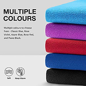 Harrison Howard Acclimate Fleece Horse Exercise Sheet Hi-Viz Competition Rug-Azure Blue