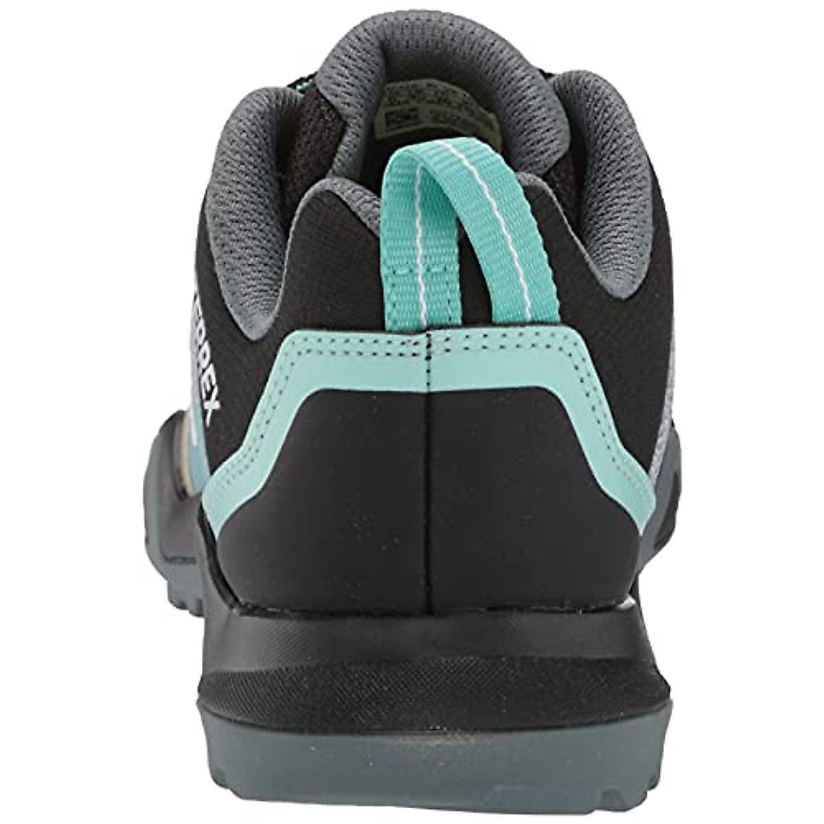 adidas outdoor womens Terrex Ax3 Hiking Boot, Halo Silver/Crystal White/Acid Mint, 8.5 US