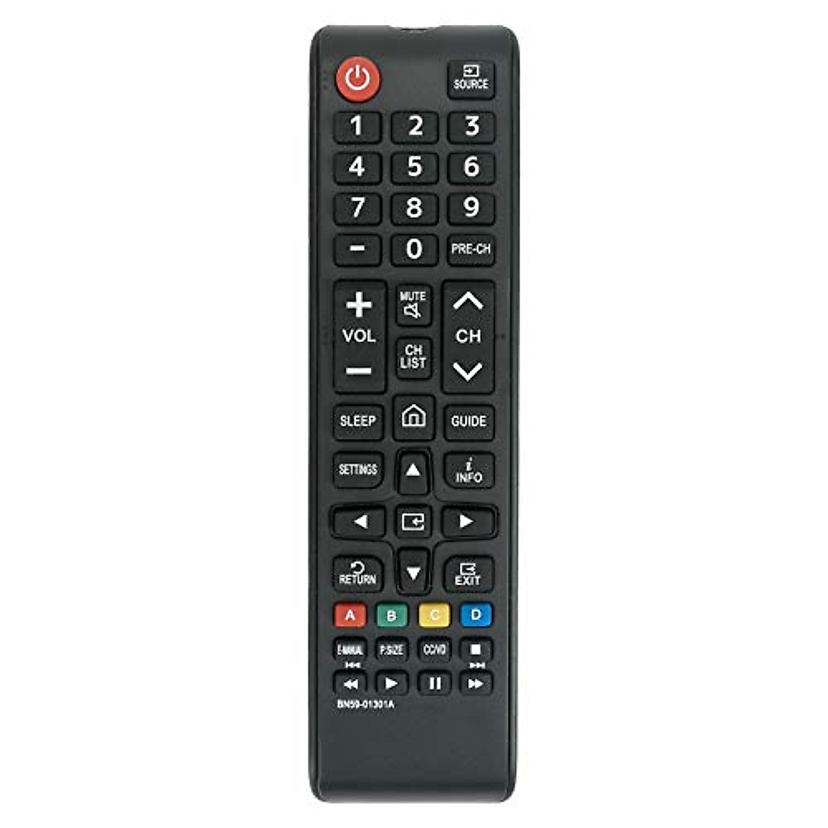New BN59-01301A Replaced Remote fit for Samsung TV N5300 NU6900 NU7100 NU7300 Series UN32N5300 UN32M4500 UN43NU6900 UN55NU6900 UN65NU6900 UN40NU7100 UN43NU7100 UN49NU7100 UN50NU7100 UN55NU7100