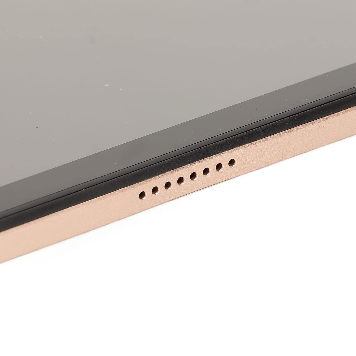 AMONIDA Kids Tablet, for Android 12 100‑240V 6GB 128GB 10in Tablet Gold for Learning (US Plug)