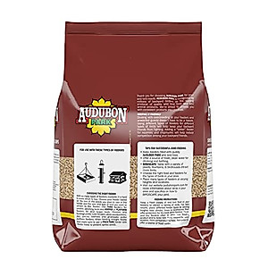 Audubon Park Sunflower Hearts & Chips Wild Bird Food, No Mess Sunflower Seeds for Birds, 5-Pound Bag