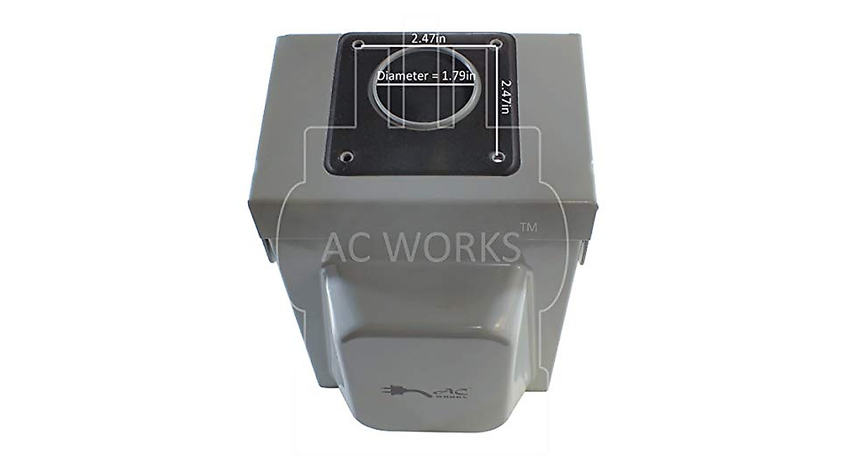 Durable 50 Amp Power Inlet Box | AC WORKS