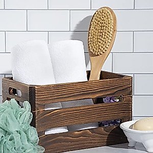 Rae Dunn Hand Towels, Embroidered Decorative Hand Towel for Kitchen and Bathroom, 100% Cotton, Highly Absorbent, Two Pack, 16x28, Embroidered Fresh/Clean