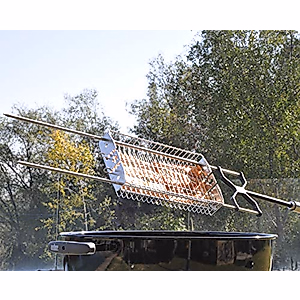 Kanka Grill 100% Stainless Steel Basket. Cook Any Food!