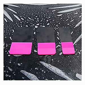 3 in 1 TPU Squeegee Material,Anti-Scratch Rubber Squeegee for car,PPF Squeegee,Different Sizes Squeegee are Suitable for Vinyl Wrap and Window Tint Tool for Cars