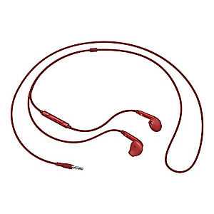 Samsung Active InEar Headphones for Universal/SmartPhones - Retail Packaging - Red - EO-EG920LREGUS