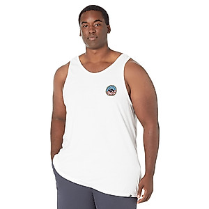 Quiksilver mens Glory Tank Tee Shirt, White, Medium US