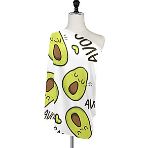 Nursing Cover Breastfeeding Scarf Avocado- Baby Car Seat Covers, Stroller Cover, Carseat Canopy (k9)