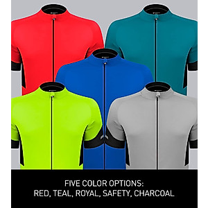 AERO|TECH|DESIGNS | Men's Descend Cycling Jersey | XX-Large | Royal Blue