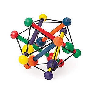 Manhattan Toy Skwish Classic Rattle and Teether Grasping Activity Toy