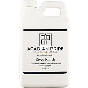 ACADIAN PRIDE FRAGRANCE CO Luxurious Wash Laundry Detergent (River Ranch) 1/2 Gallon/64 oz