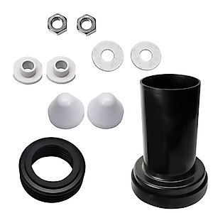 OasisFlow Wall Hung Toilet Concealed Cistern Drain Pipe Kit - Compatible with Geberit 152.426.46.1 ，PP Rubber Material - Easy Installation ，toilet pipe connector，bidet parts