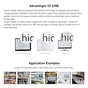 Waveshare 5.65inch Colorful E-Paper E-Ink Raw Display Compatible with Raspberry Pi 4B/3B+/3B/2B/B+/A+/Zero/Zero W/WH/Zero 2W Series Boards 600×448 Pixels ACeP 7-Color Without PCB