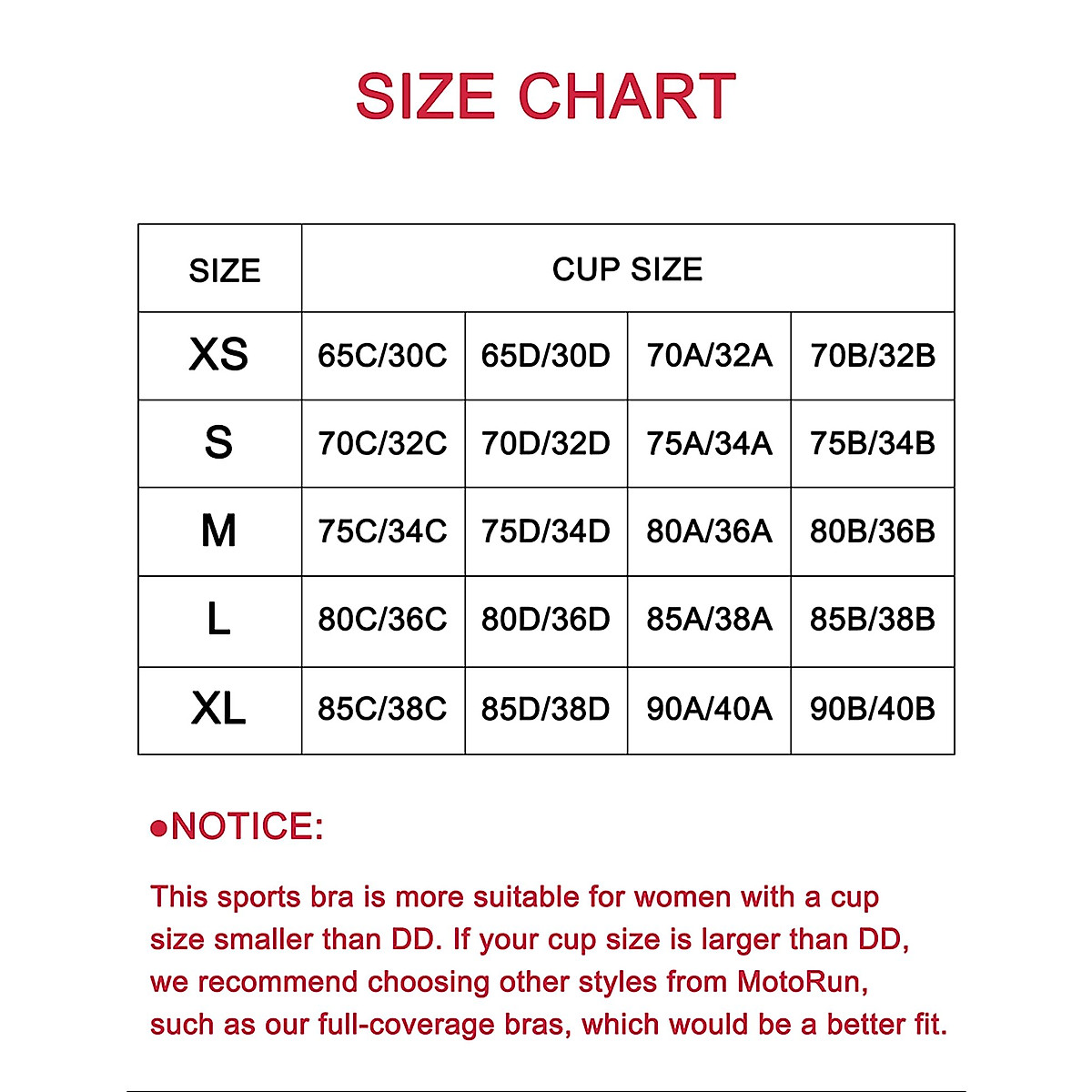 MotoRun Womens Push-up Padded Strappy Sports Bra Cross Back Wirefree Fitness Yoga Top Red-383 M