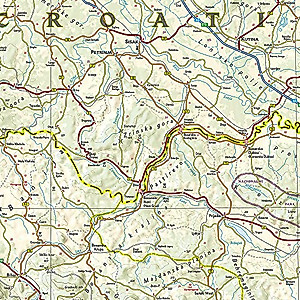 Croatia Map (National Geographic Adventure Map, 3324)