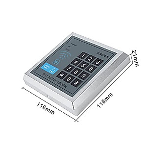 Swipe Access Control/ID Single Door Access Control Machine/Access Controller Induction Card Access Control AD2000-M