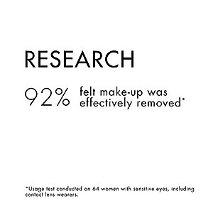 Klorane - Eye Makeup Remover With Organically Farmed Cornflower - For Sensitive Skin - Free of Oil, -Fragrance, & Sulfates - 6.7 fl. oz.