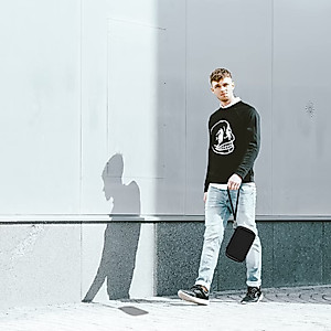 Hard Case Compatible with Analogue Pocket Handheld Game Console, Portable Mini Game Player Storage Bag for Video Games Cards, Charging Cable and Accessories (Box Only)-Black