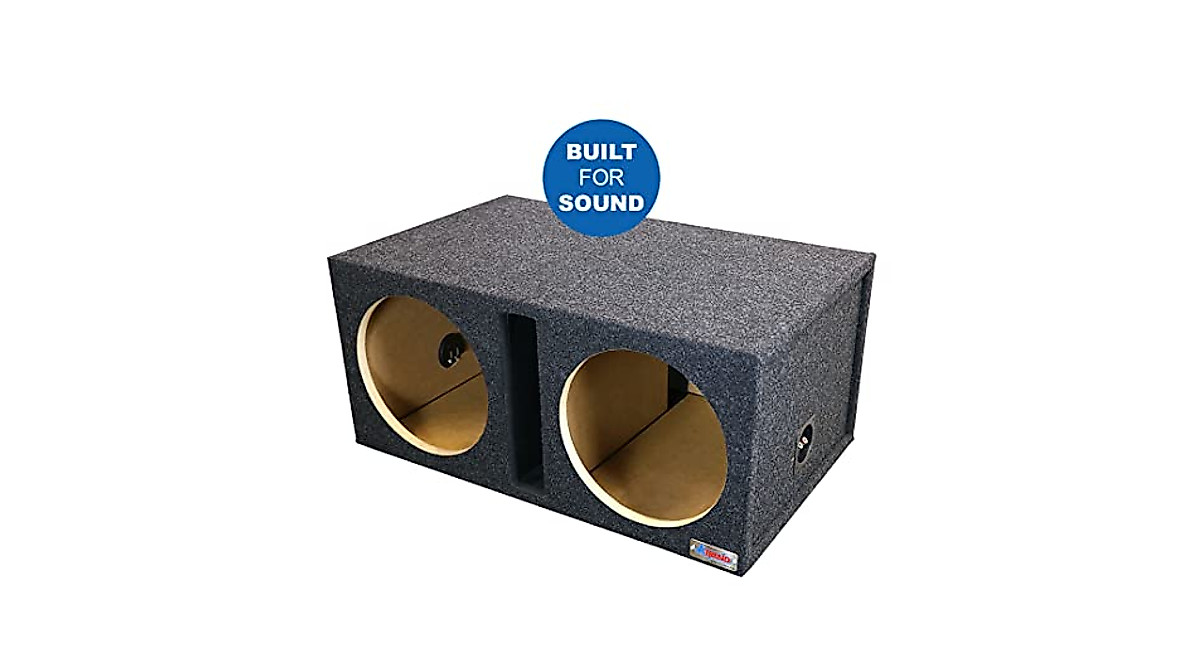 Atrend 15DQV 15" Dual Vented Subwoofer Enclosure - USA Made